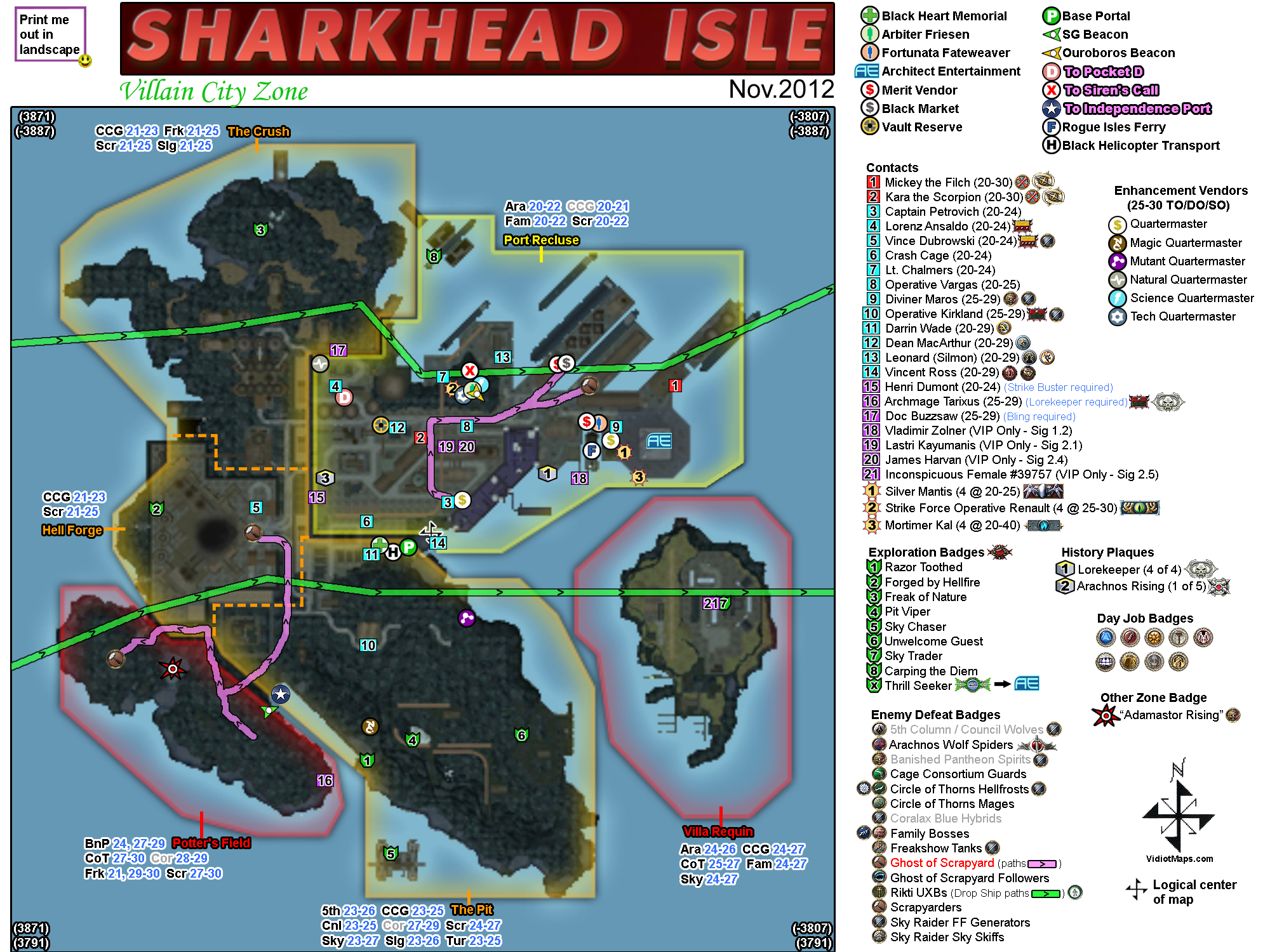 Sharkhead Isle - Paragon Wiki Archive