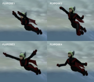 Guide to Flight Poses - Paragon Wiki Archive