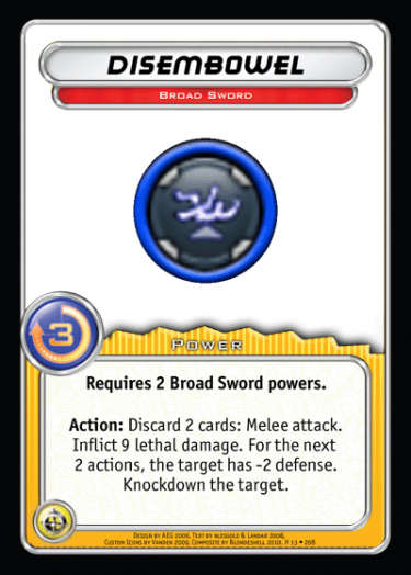 COHCCG/Disembowel - Paragon Wiki Archive