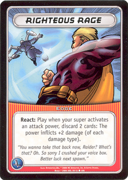 COHCCG/Righteous Rage - Paragon Wiki Archive